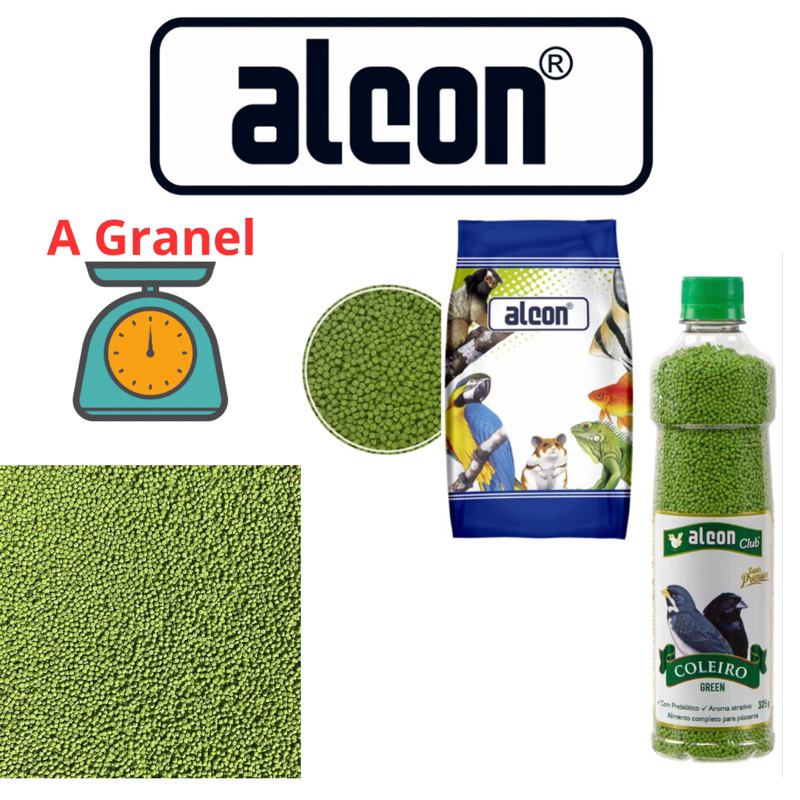 Alcon Coleiro Green A Granel 1 kg Super Premium | Shopee Brasil