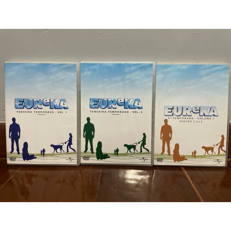Eureka - 3ª e 4ª temporadas - dvd série - Original e usadas | Shopee Brasil