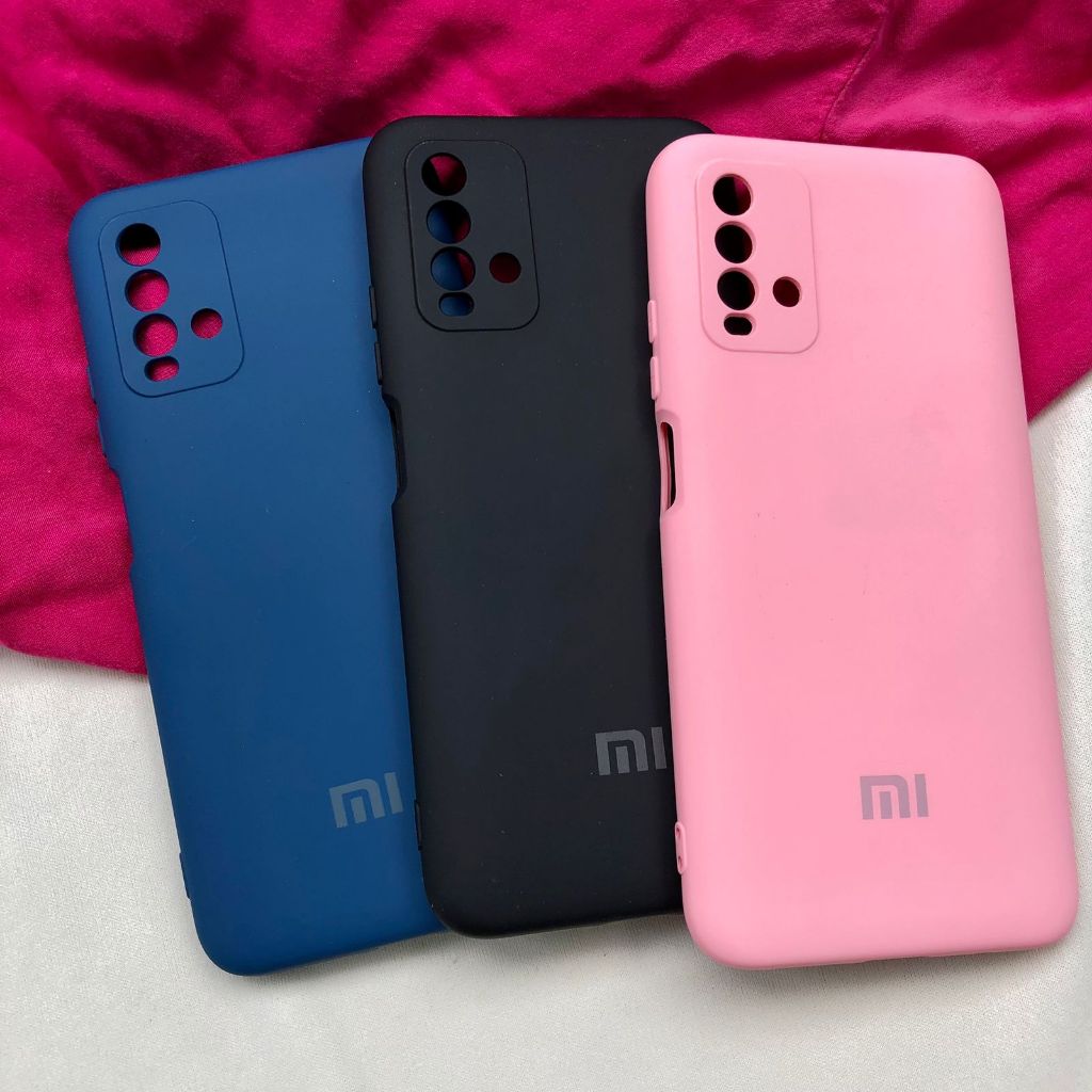 Case Capa Redmi 9T / Capinha Com Logo Aveludada Xiaomi | Shopee Brasil