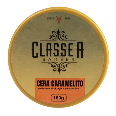Pasta Modeladora Cera Caramelito Classe A160 gAlta Fixação Hidratante ...