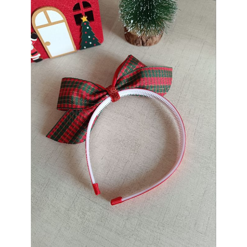 Tiara natal xadrez | Shopee Brasil