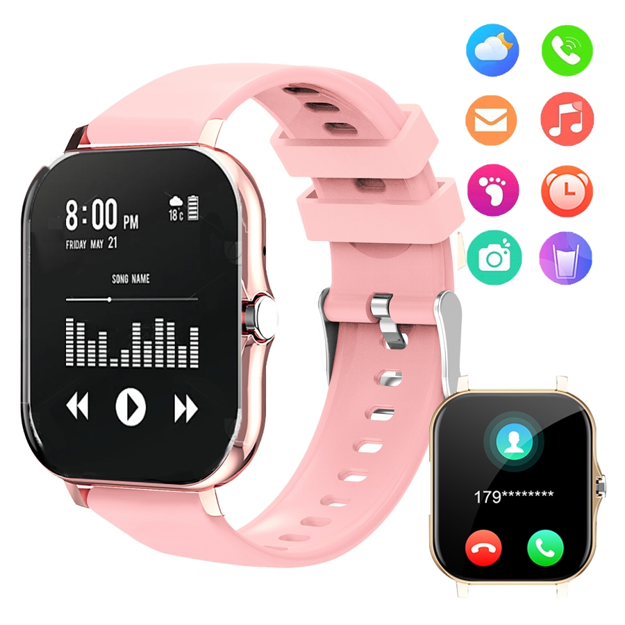 Smartwatch y13 Relógio Inteligente Esportivo Bluetooth Android/iOS ...
