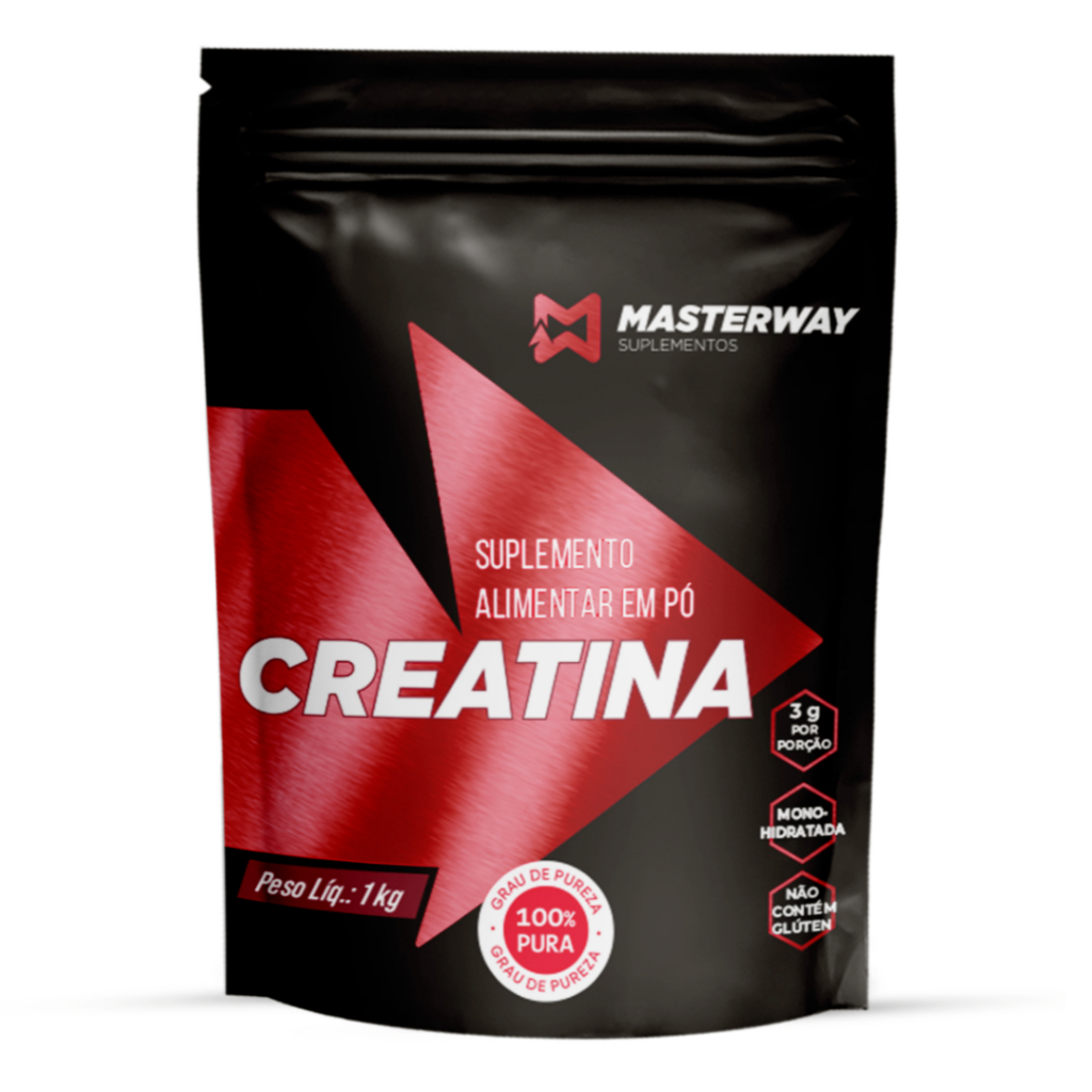 Creatina Monohidratada 1Kg - 100% Pura - Masterway Suplementos | Shopee ...