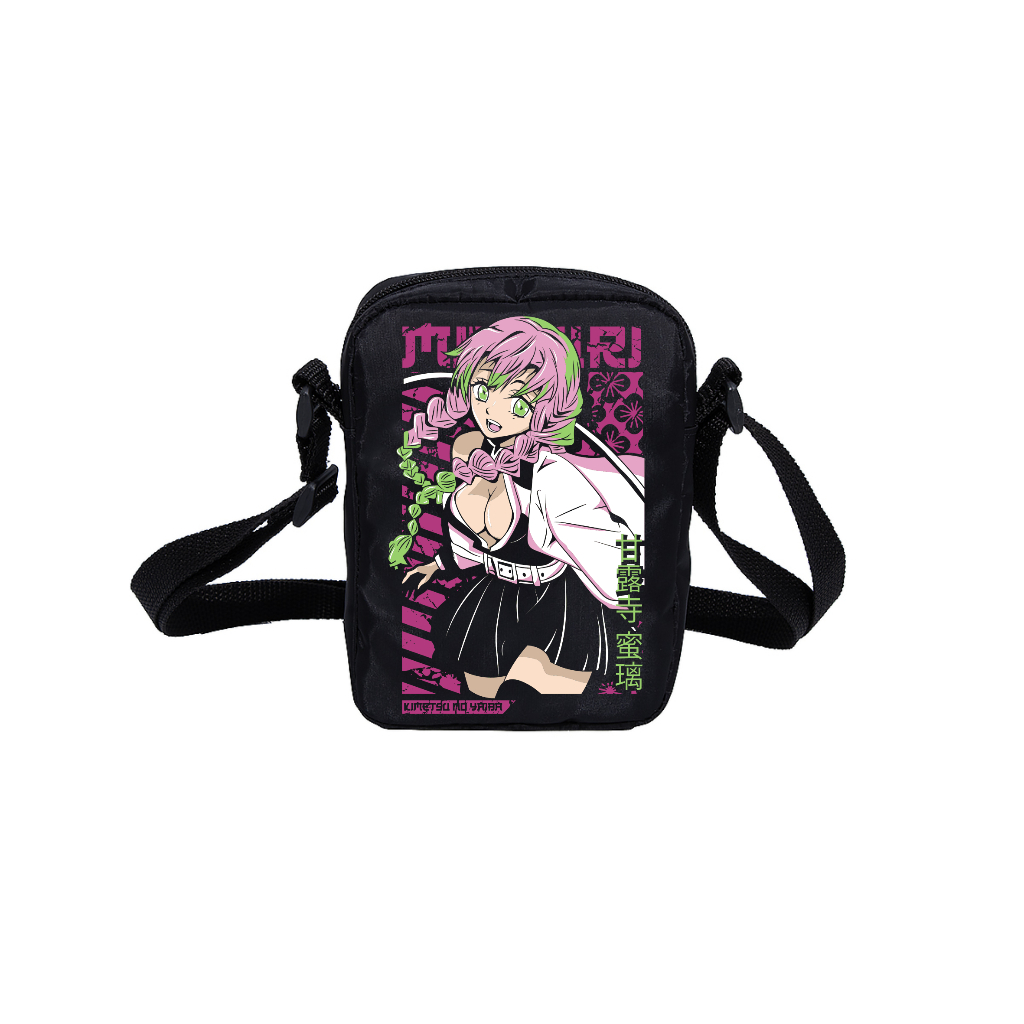 Shoulder Bag Masculino Feminina Transversal Anime Demon Slayer "Mitsuri ...