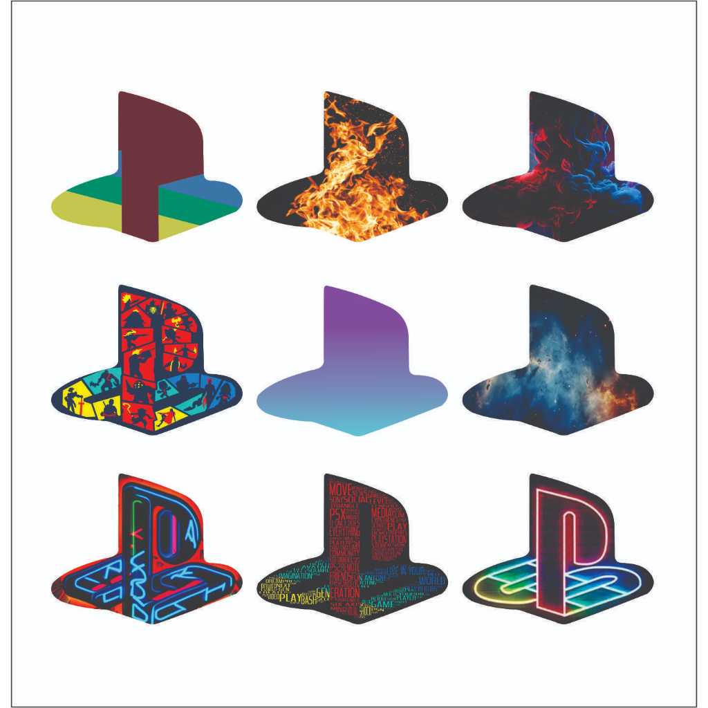 Ps4 logo sticker store