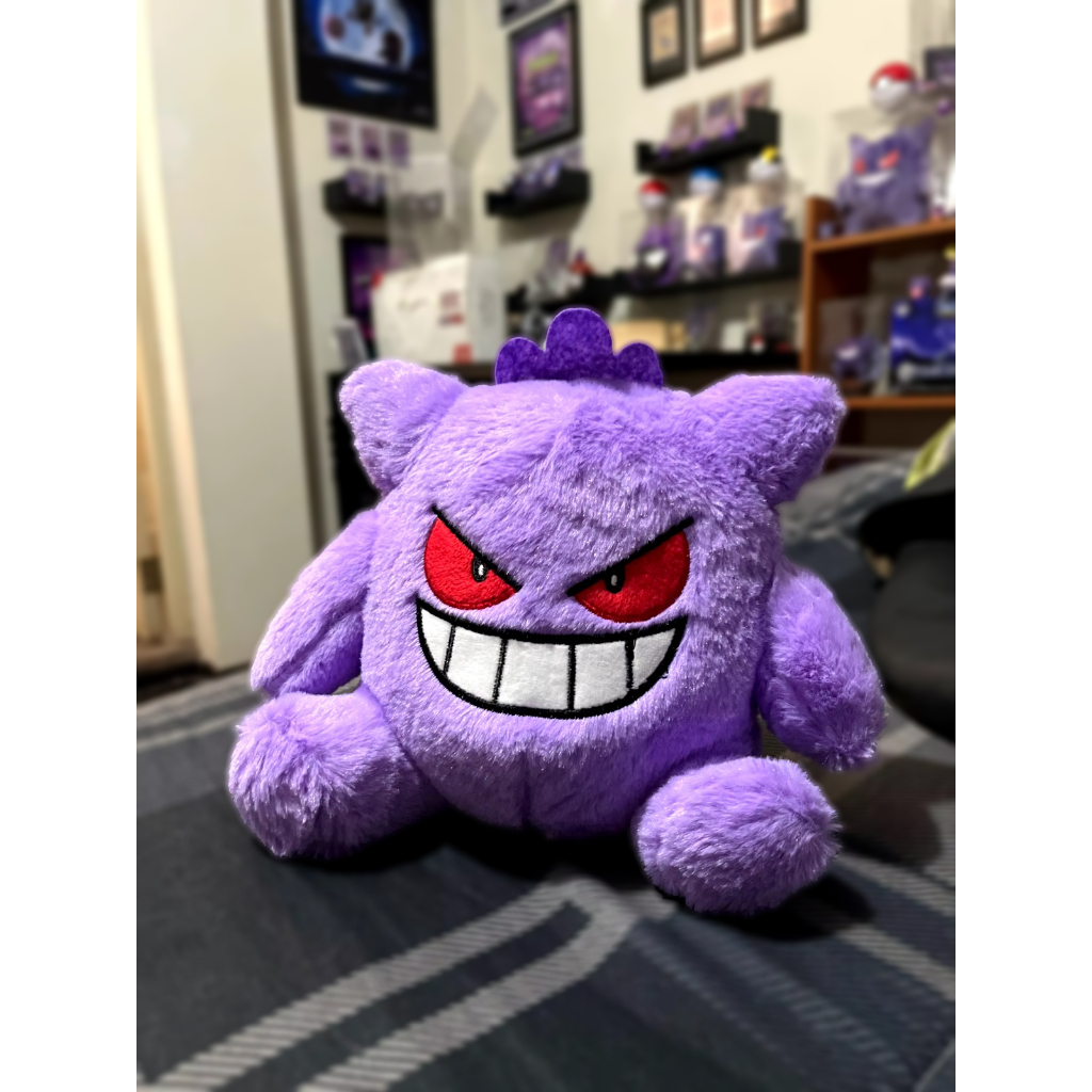 Pokemon Gengar 23CM Pelucia Fofo Macio Criança Presente | Shopee Brasil