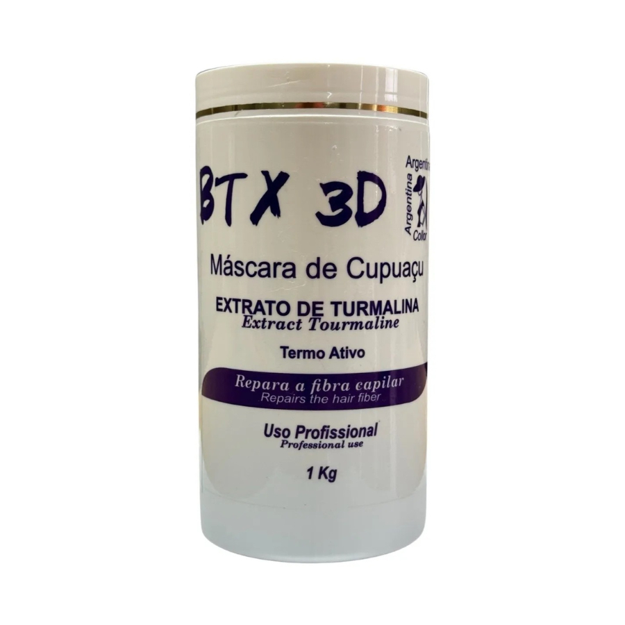 Argentina BTX 3D Botox Capilar Extrato de Turmalina 1kg | Shopee Brasil