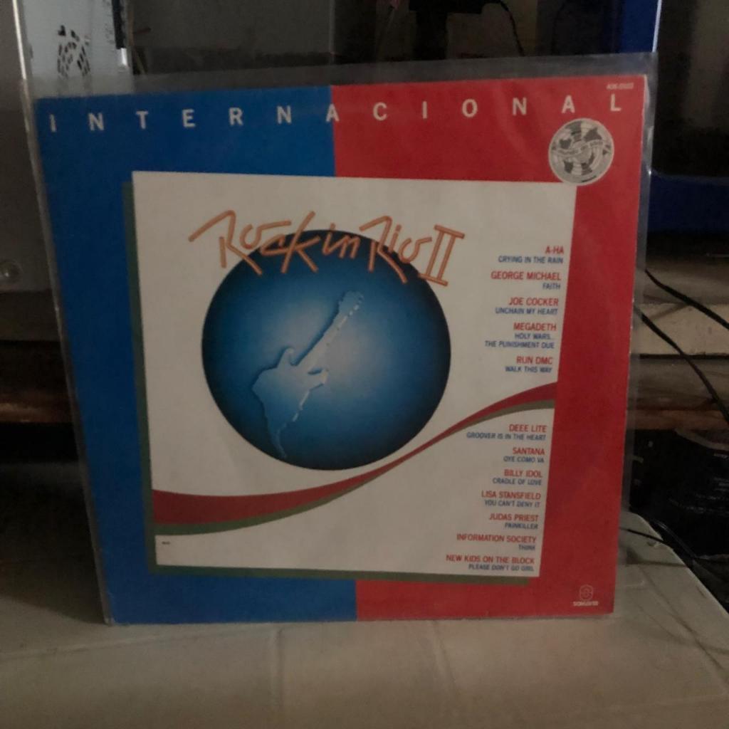 Rock In Rio Internacional W LP | Shopee Brasil