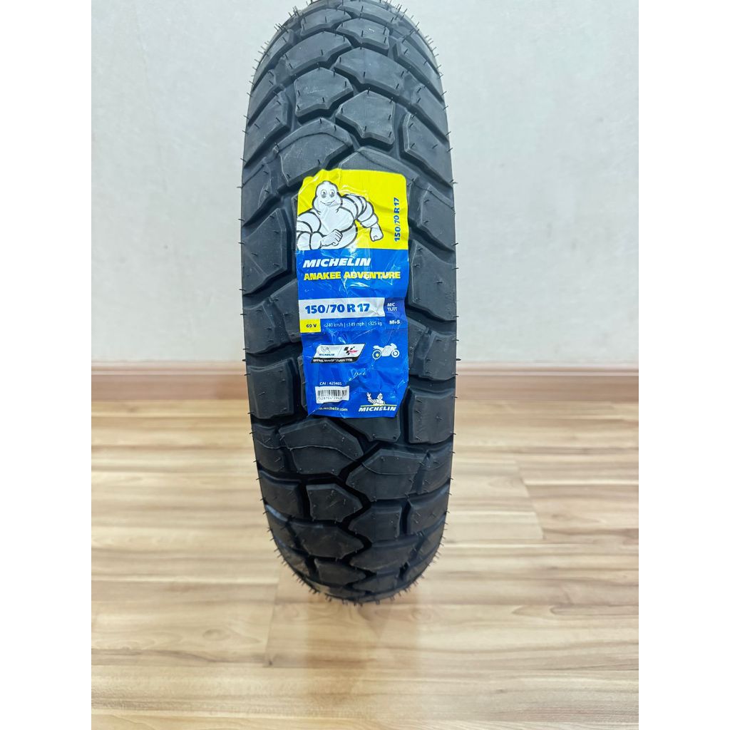 Pneu Michelin Anakee Adventure - 150/70-17 - Traseiro - Tiger/BMW ...