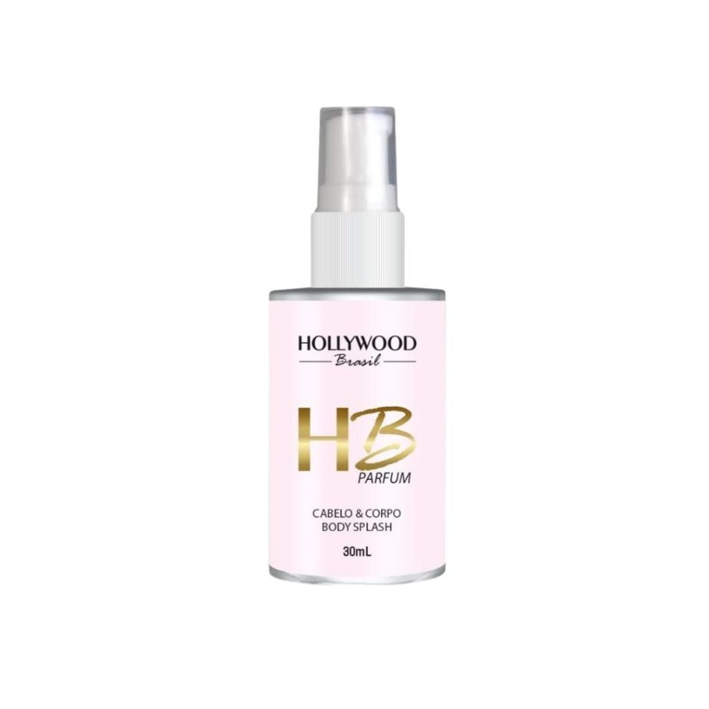 Hb Parfum Vip Rose Perfume Capilar E Body Splash 30ml | Shopee Brasil