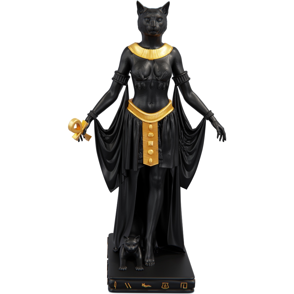 Estátua Bastet Deusa Egípcia - Estatueta - Bastete | Shopee Brasil