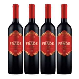 Kit Vinho Do Frade Tinto Suave 750ml 4 Unidades | Shopee Brasil
