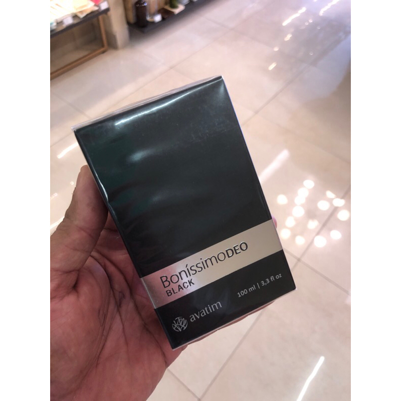 Perfume Bonissimo Black Parfum Avatim Masculino 100 ml | Shopee Brasil