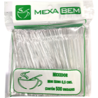 MEXEDOR PLASTICO PARA CAFE PALHETA COM 8,5CM REMO MEXA BEM PT 500 UN | Shopee Brasil