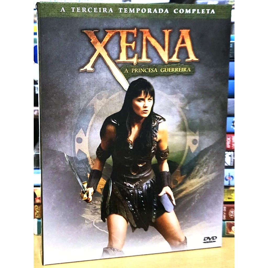 Box DVD Xena A Princesa Guerreira - Terceira Temporada Completa (Original Seminovo) | Shopee Brasil