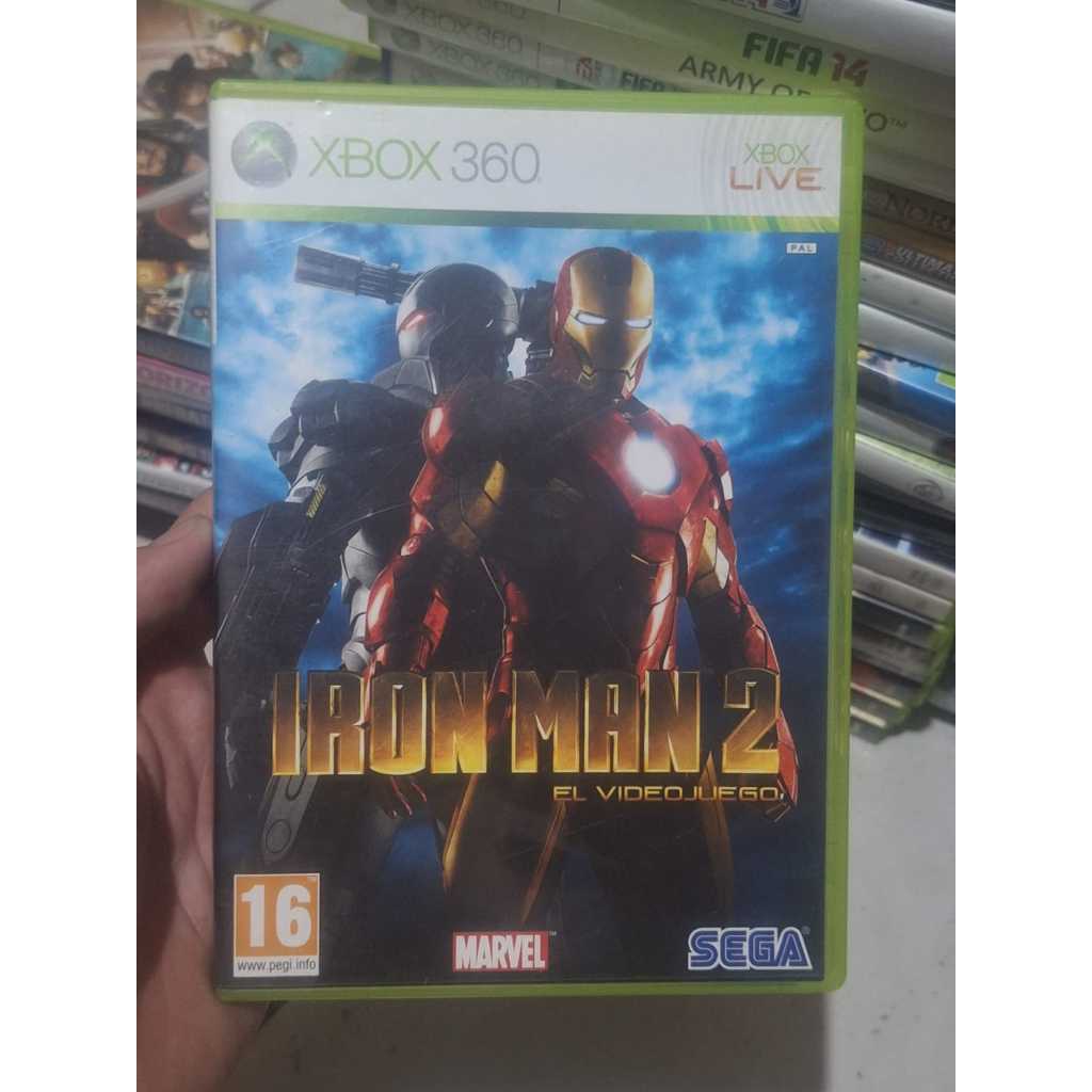 iron man 2 xbox 360 midia fisica cd original para xbox bloqueado ...