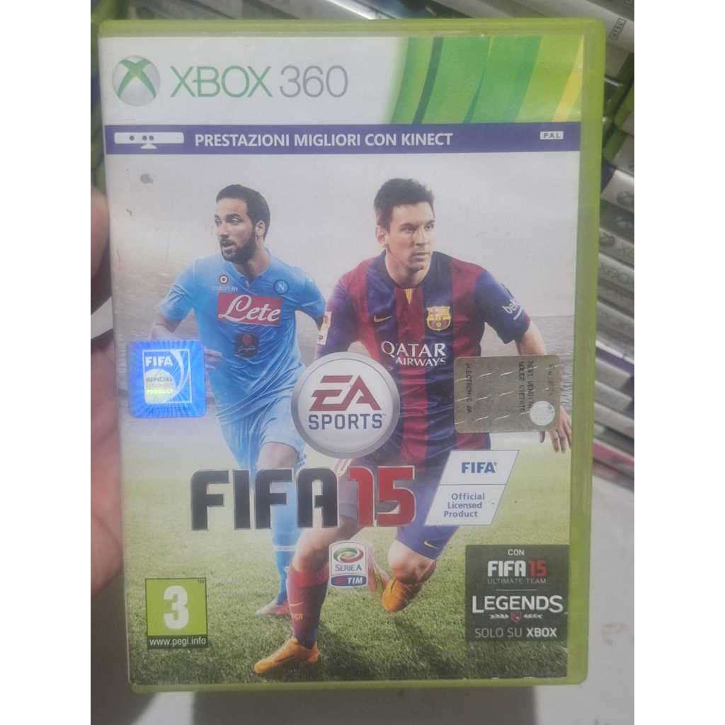 fifa 15 xbox 360 midia fisica cd original para xbox bloqueado | Shopee ...