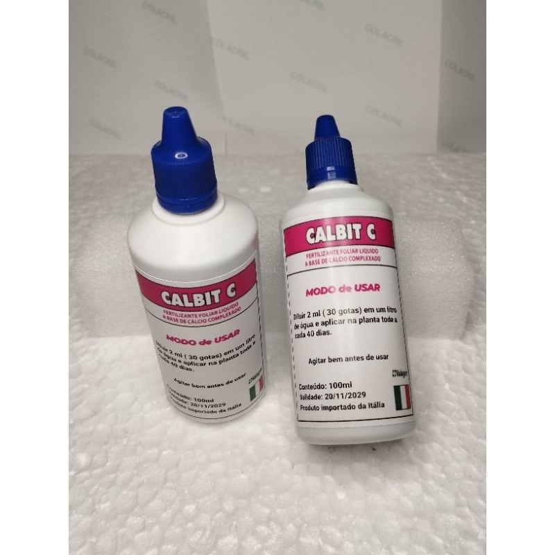 kit: 2 Calbit C de 100ml | Shopee Brasil