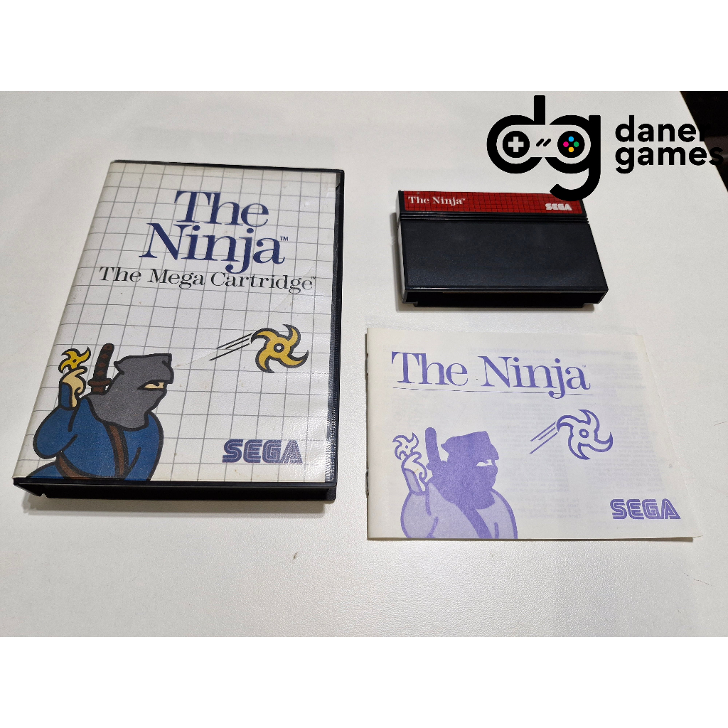 The Ninja para Master System - Completo, Original - LEIA A DESCRIÇÃO ...