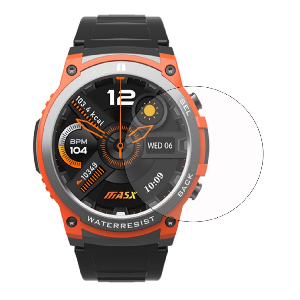 Película De Hydrogel Para Relogio Smartwatch Masx Aurora One / Masx ...