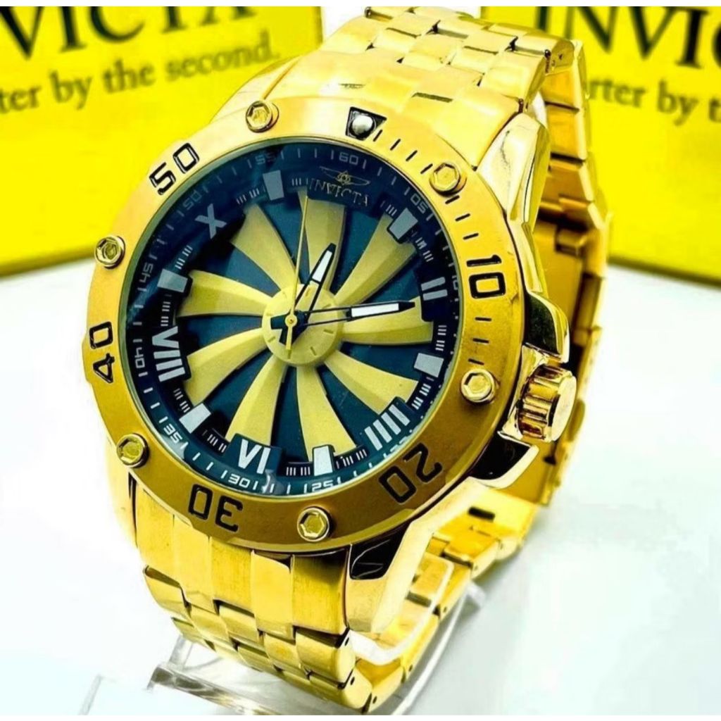 RELOGIO MASCULINO ROLETA HYBRID DOURADO GRANDE PESADO LUXO | Shopee Brasil