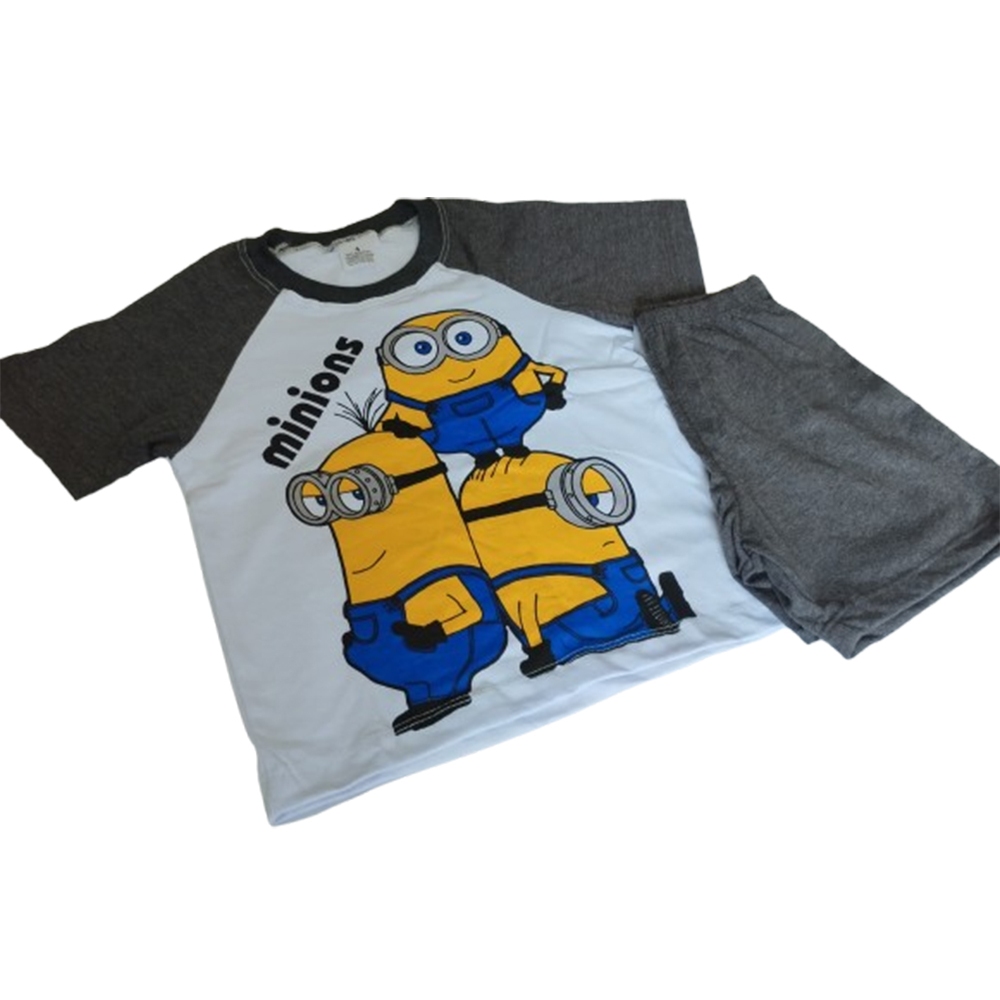 Pijama Infantil Minions | Shopee Brasil