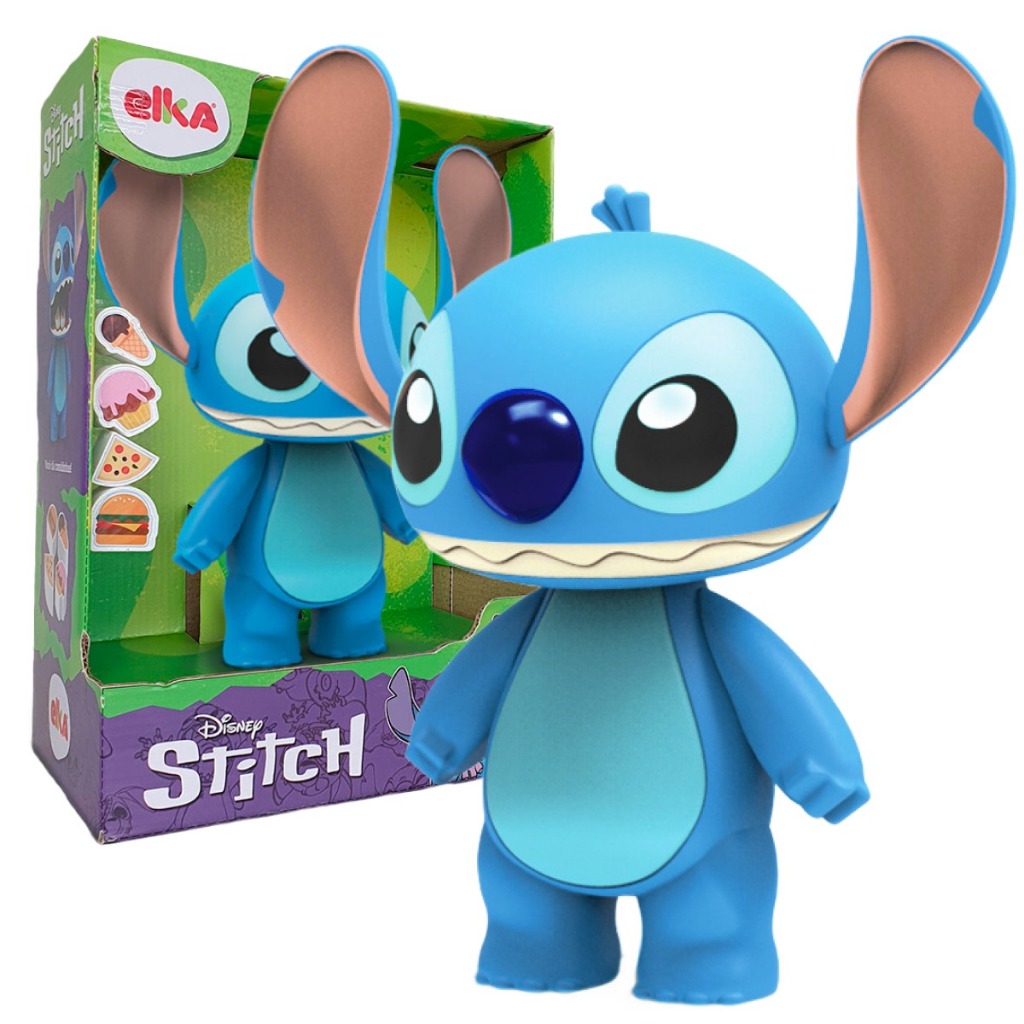 Boneco Stitch Realista Articulado Original Disney Lilo e Stitch Meche ...