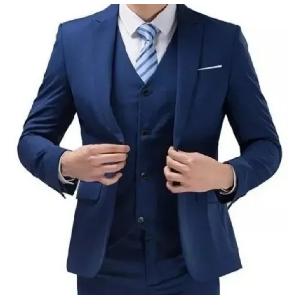 Terno Completo Masculino Slim Italiano (PALETÓ E CALÇA) | Shopee Brasil