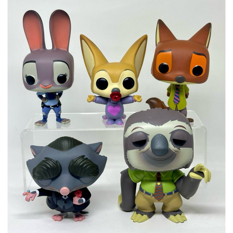 Boneco Funko Pop Disney Zootopia Loose - Escolha o seu! | Shopee Brasil