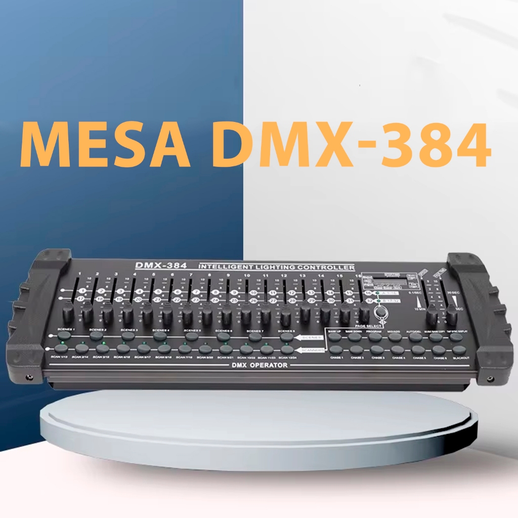 Mesa Iluminacao Dmx Operator 24 Canais 384b Profissional YDTECH YD-384B ...