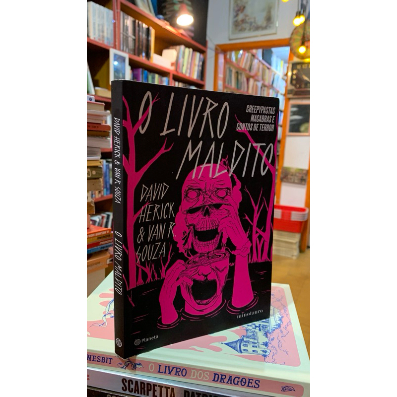 O Livro Maldito - David Herick | Shopee Brasil