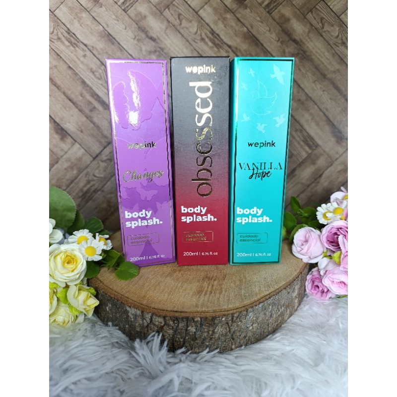 Body Splash Changes/Obsessed/Vanilla Hope 200ml | Shopee Brasil