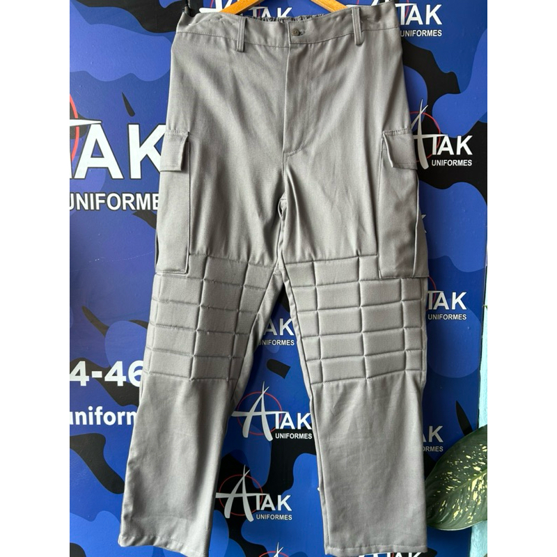 CALÇA TÁTICA CINZA BRIM PADRÃO BOMBEIRO CIVIL | Shopee Brasil