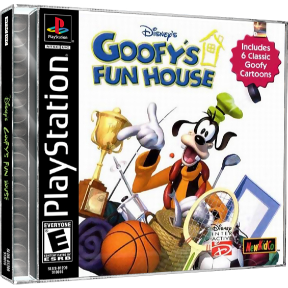 Disney's Goofy's Fun House Jogo Para Ps1 | Shopee Brasil