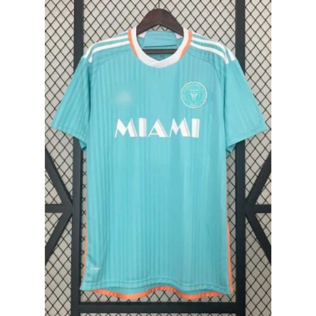 camisa de futebol inter miami verde modelo comemorativa 24/25 dry fit ...