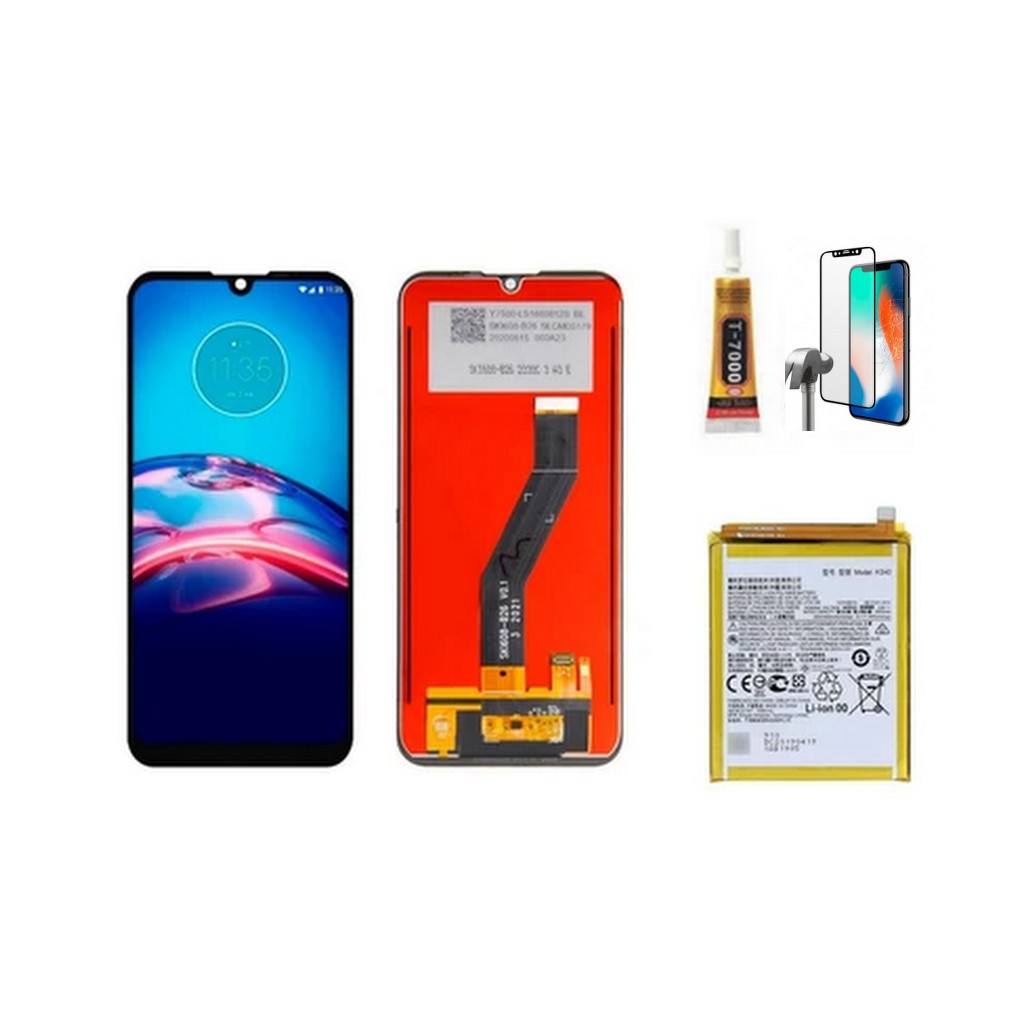 Tela Display Lcd Para Moto E6s Xt2053-2 Xt2053 + Bateria | Shopee Brasil