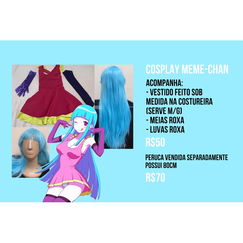 Cosplay Meme-Chan | Shopee Brasil