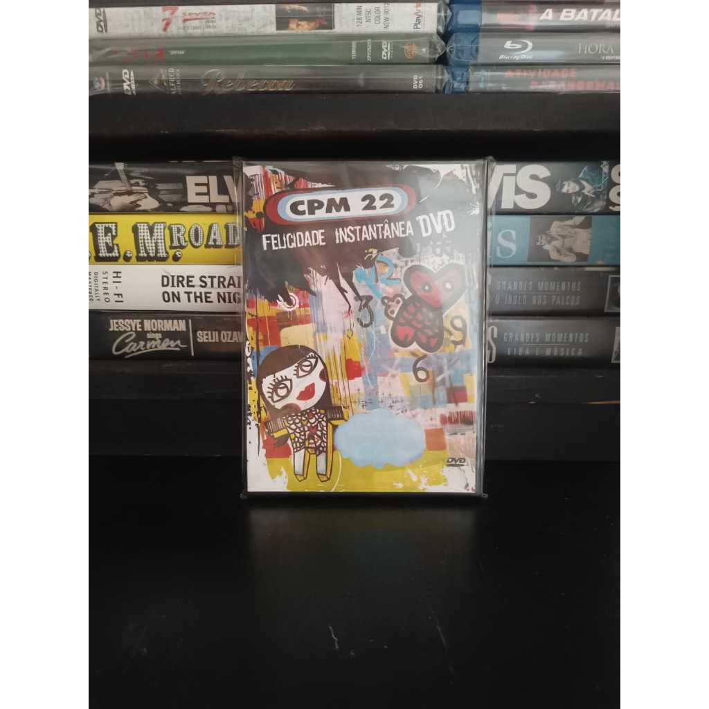 DVD CPM 22 - FELICIDADE INSTATÂNEA | Shopee Brasil