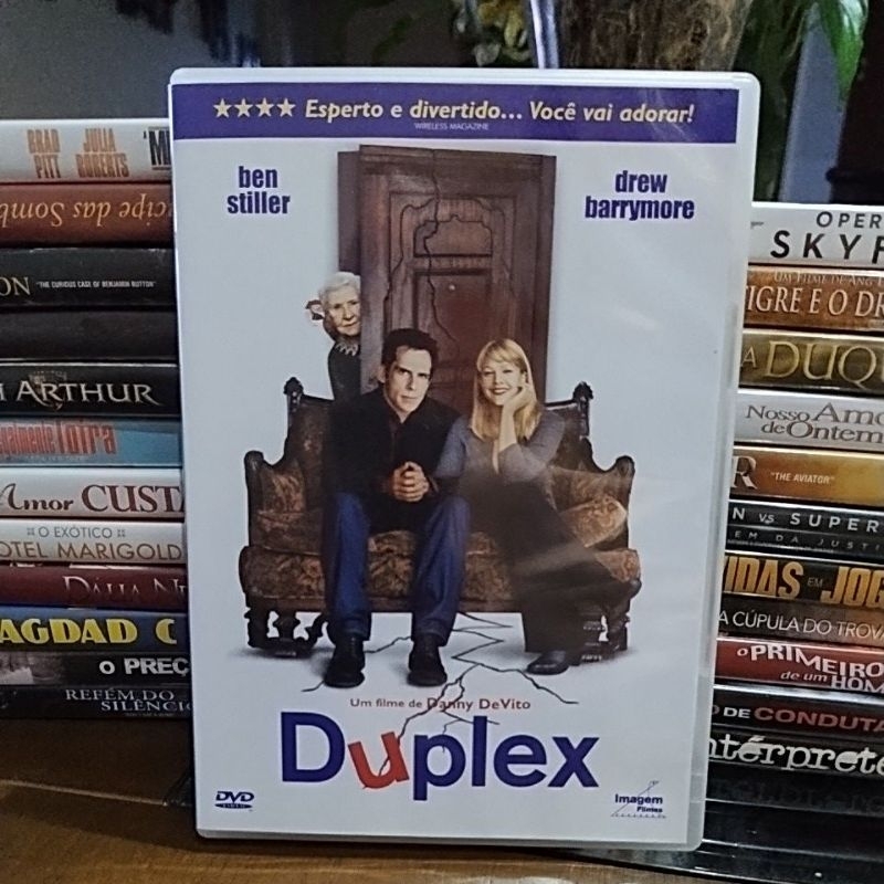 DVD Duplex - Ben Stiller. ORIGINAL. | Shopee Brasil