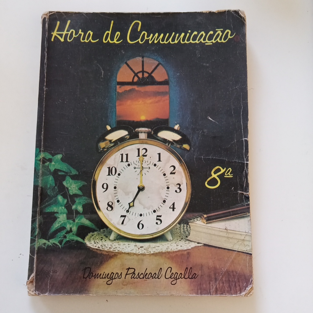 Livro Hora De Comunicação Domingas Paschoal Cegalla | Shopee Brasil