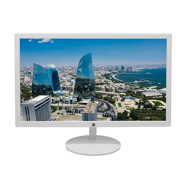 Monitor Led 24 Polegadas Branco Tela Plana 75hz Full HD HDMI VGA VESA ...