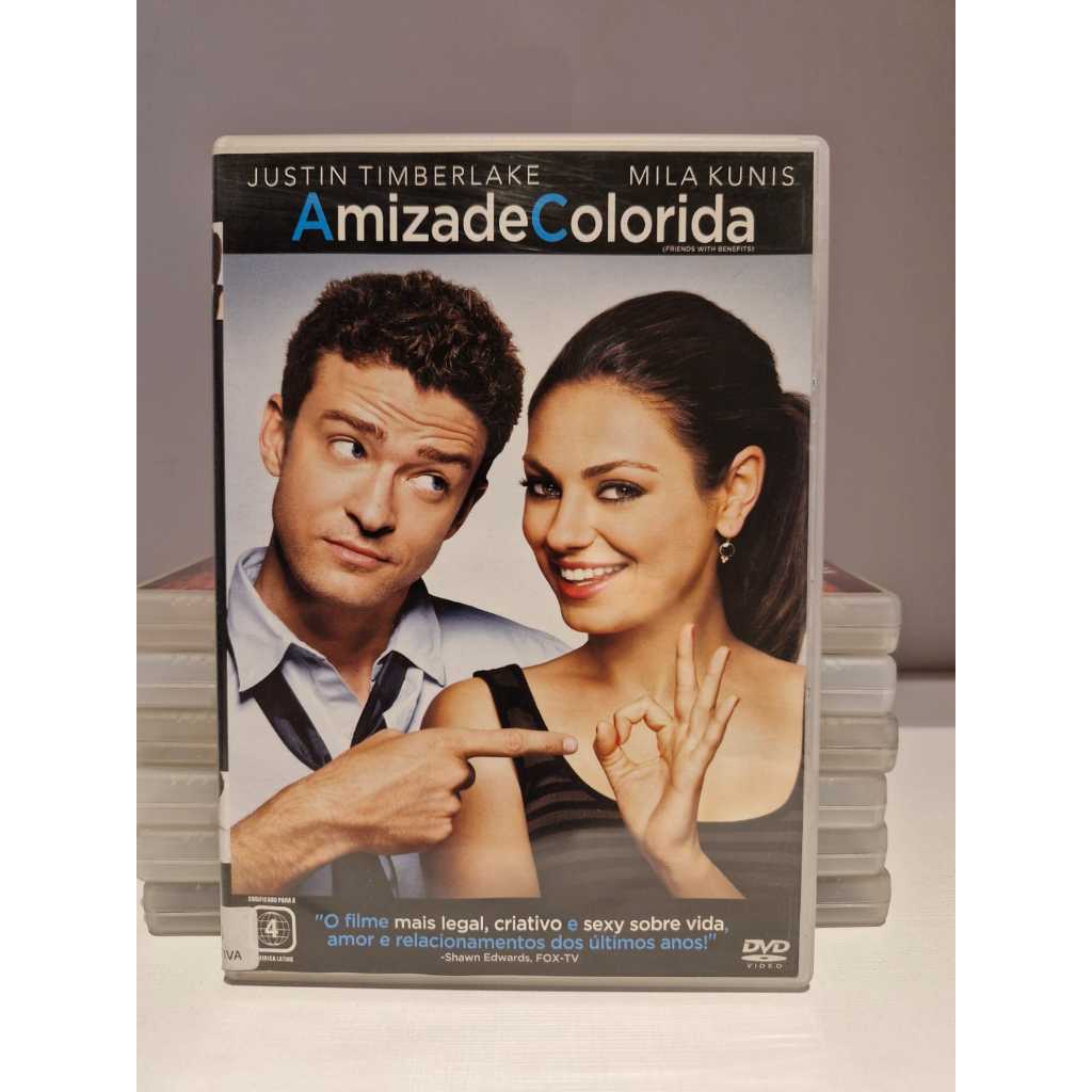 AMIZADE COLORIDA - Justin Timberlake Mila Kunis - DVD - Original ...