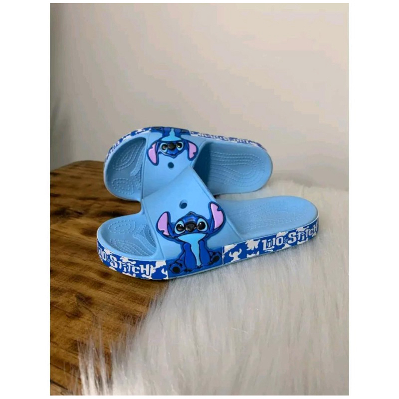 CHINELO SLIDE INFANTIL LILO & STITCH ST | Shopee Brasil