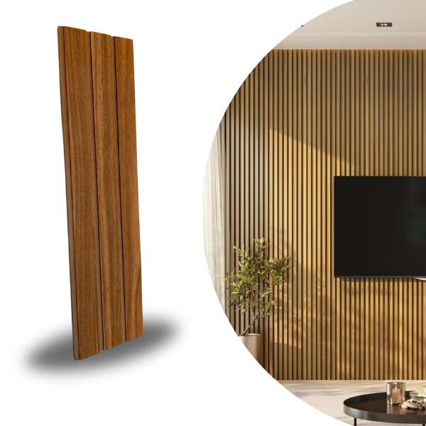 20 Revestimento Painel De Parede Ripado Decorativo MDF 53x11 | Shopee ...