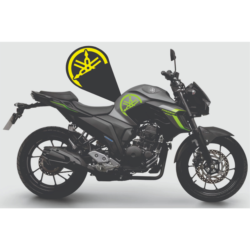 Logo yamaha fz25 no tanque | Shopee Brasil