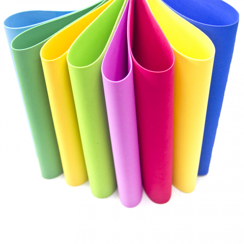10 Cartolina Eva 40x60x1,5mm Artesanato Escola 1 De Cada Cor | Shopee ...