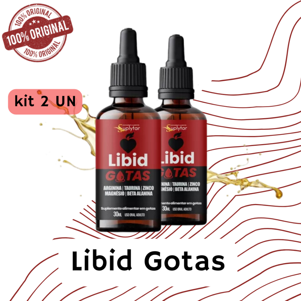 Ultra Potente 2x Libid Gotas Original 30ML | Shopee Brasil