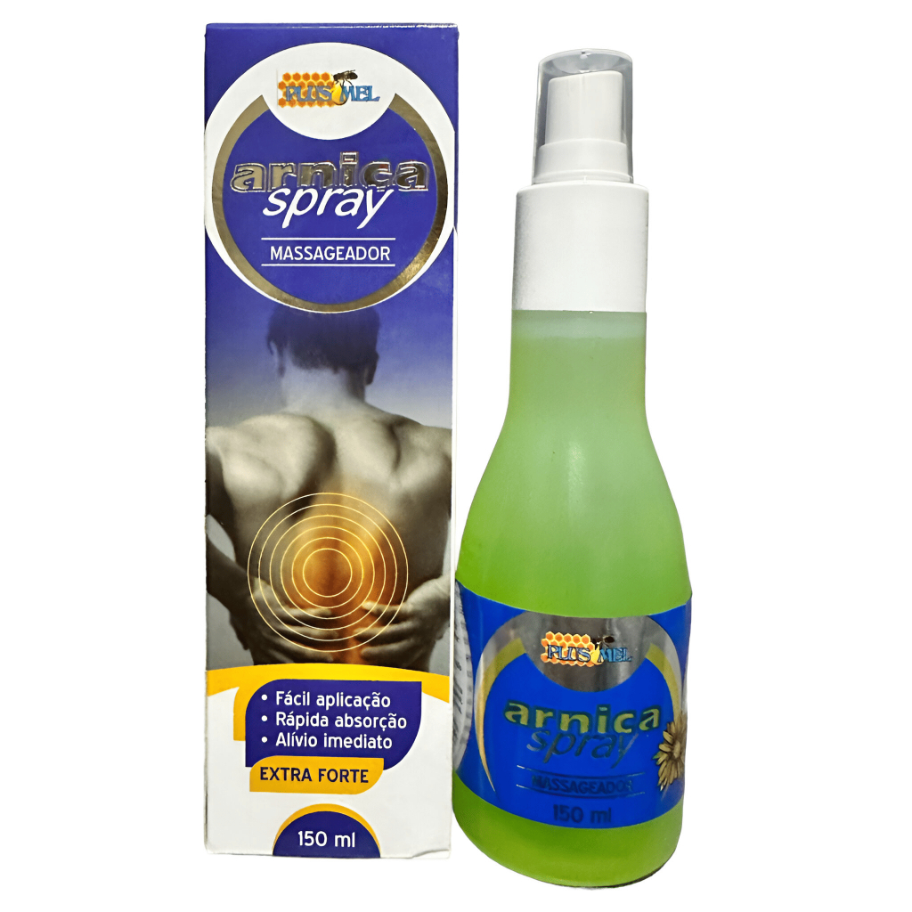 Arnica Spray Massageador 150ml Plus Mel - Alivio de dores musculares ...