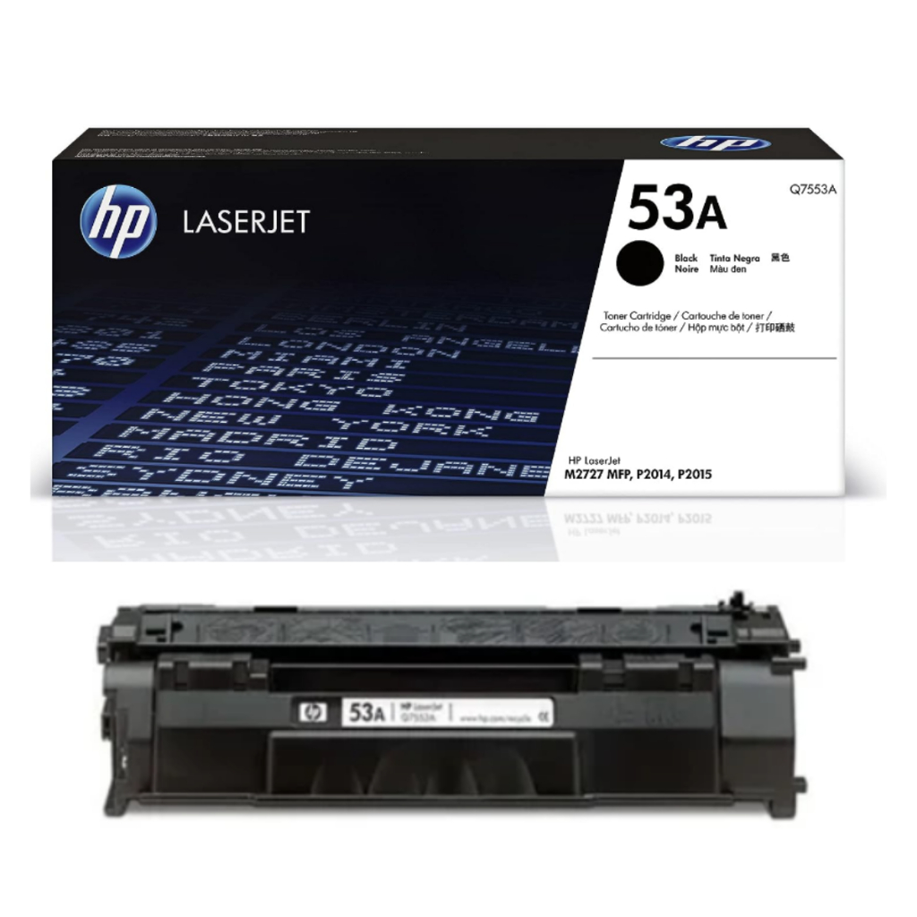 Toner Hp Q7553a 7553a 53a P2014 P2015 M2727 Original | Shopee Brasil