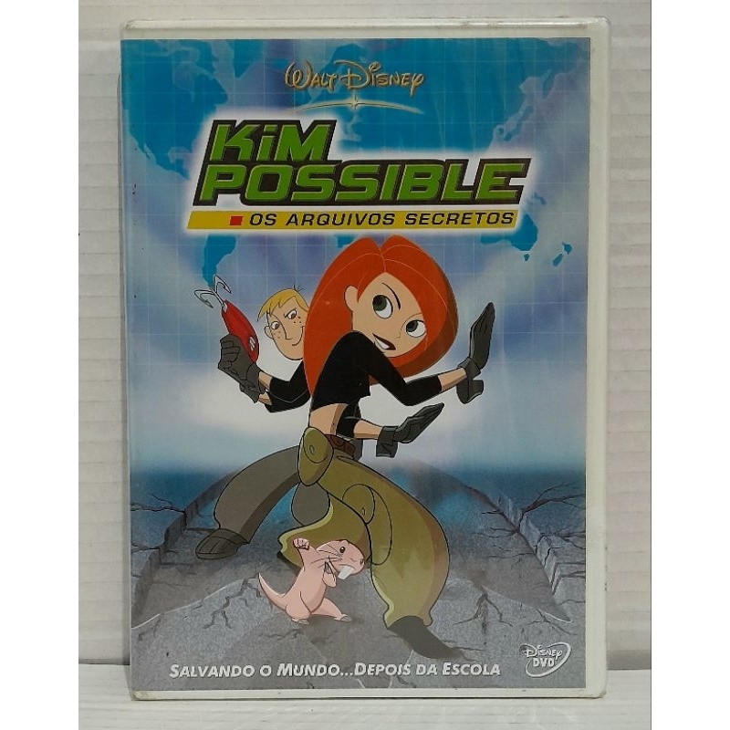 Dvd Kim Possible - Os Arquivos Secretos (Novo/Original/Lacrado ...